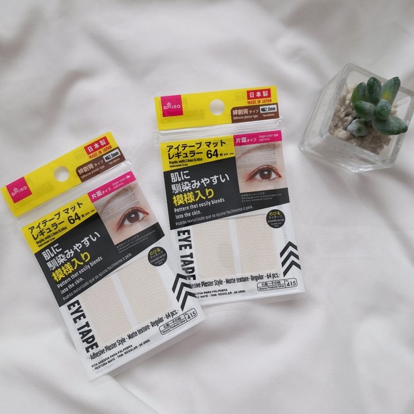 Daiso | Makeup | 2 Daiso Adhesive Plaster Matte Texture Double Eyelid ...